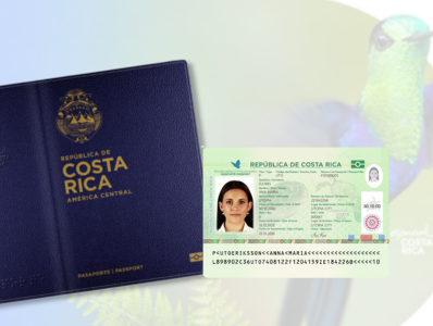 Costa Rican passport - IAI industrial systems B.V.